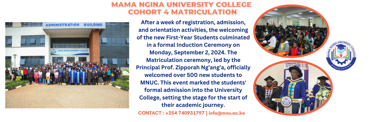 HOME - Mama Ngina University College