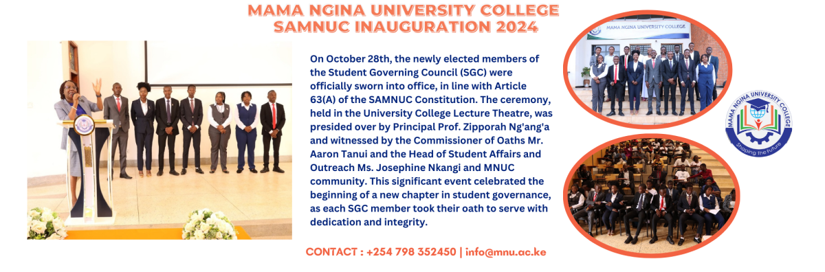 HOME - Mama Ngina University College