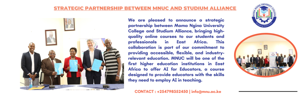 HOME - Mama Ngina University College