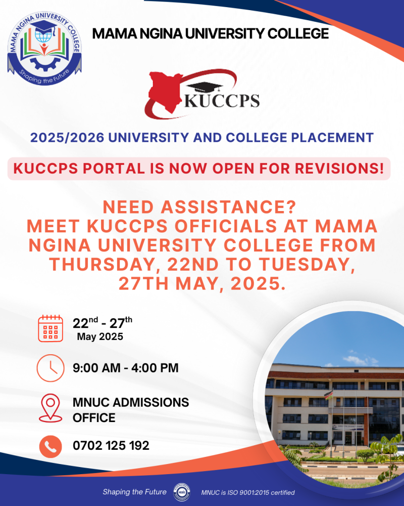 HOME - Mama Ngina University College