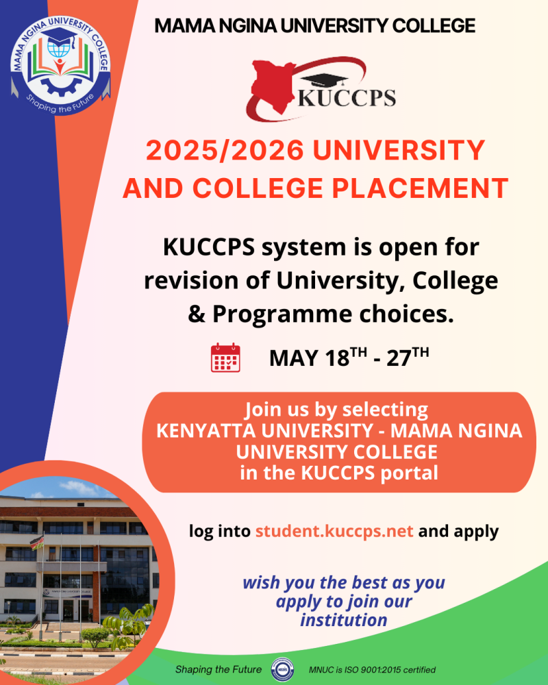 HOME - Mama Ngina University College